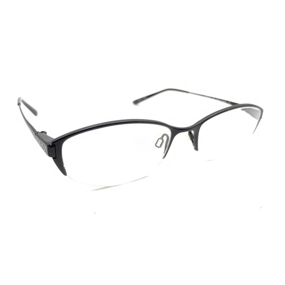 Hugo Boss | Accessories | Hugo Boss New Hb 1555 Bk Black Half Rim ...